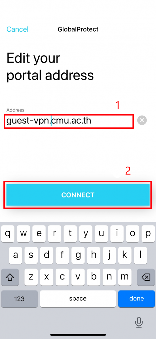 CMU GlobalProtect for Guest Account - CMU ITSC Network