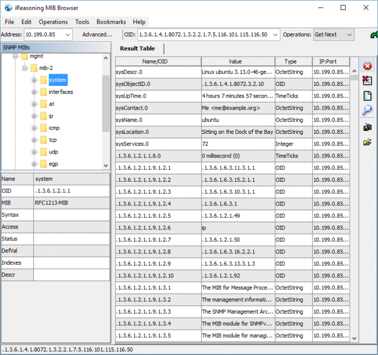 Network monitoring - CMU ITSC Network