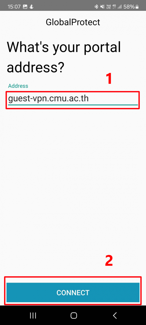 CMU GlobalProtect for Guest Account - CMU ITSC Network