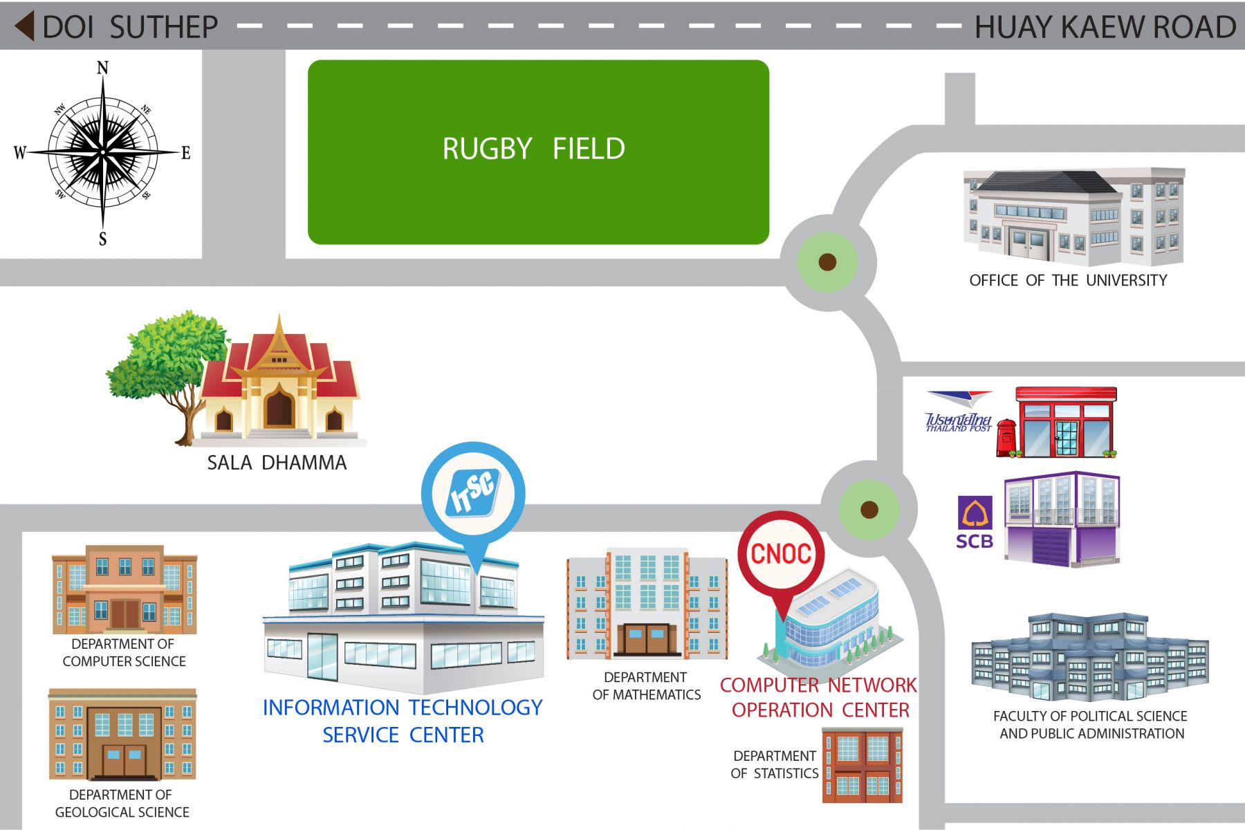 Map - CMU ITSC Network