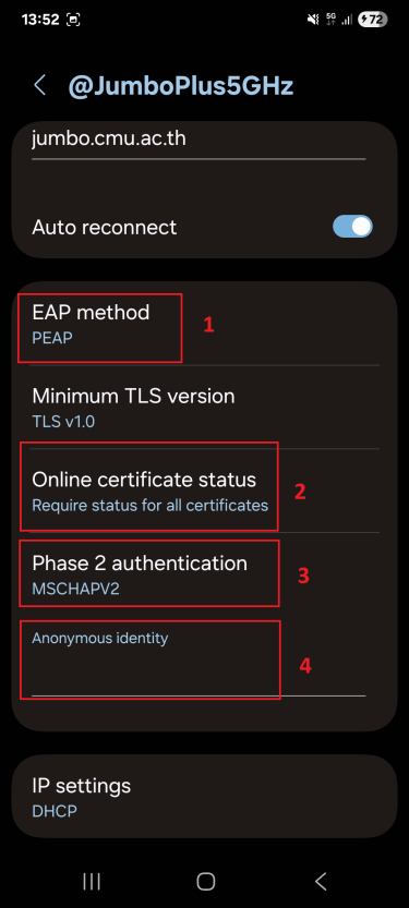 Android - CMU ITSC Network